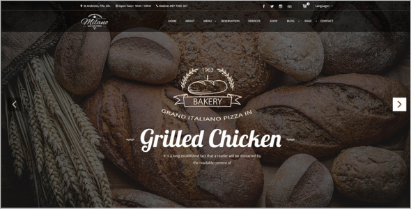 35+ Best Bakery WordPress Themes Free & Premium Templates