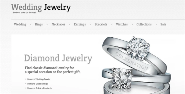15+ Jewelry Ecommerce Website Templates Free & Premium Themes