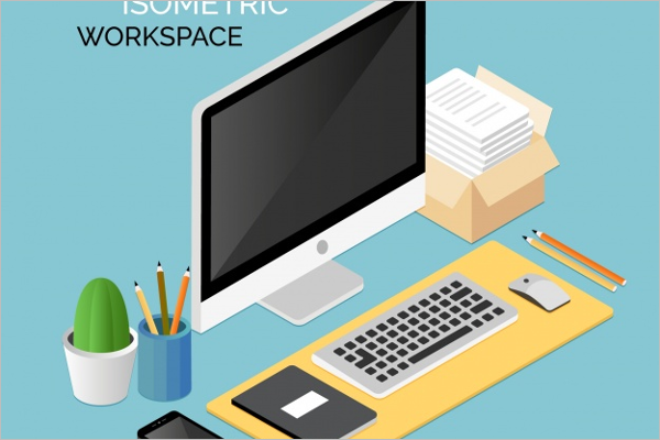 30+ Isometric Backgrounds Vector Free & Premium Designs