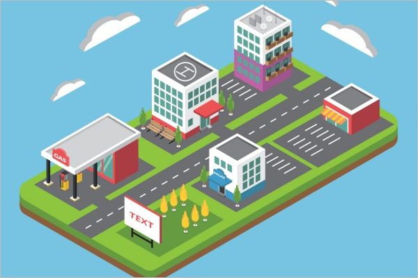 30+ Isometric Backgrounds Vector Free & Premium Designs