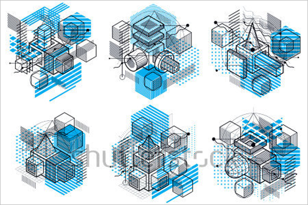 30+ Isometric Backgrounds Vector Free & Premium Designs
