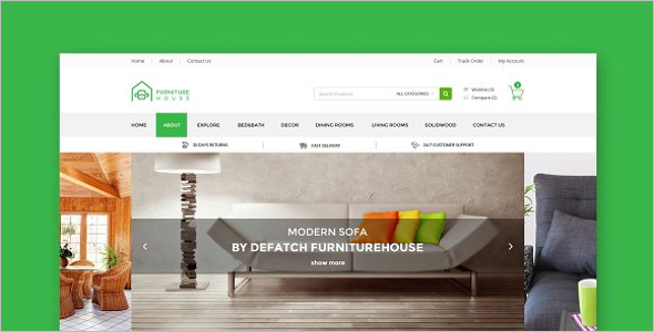 26+ Furniture HTML Website Templates Free & Premium Themes