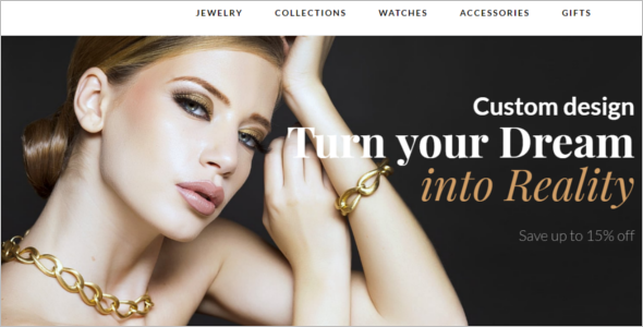 15+ Jewelry Ecommerce Website Templates Free & Premium Themes