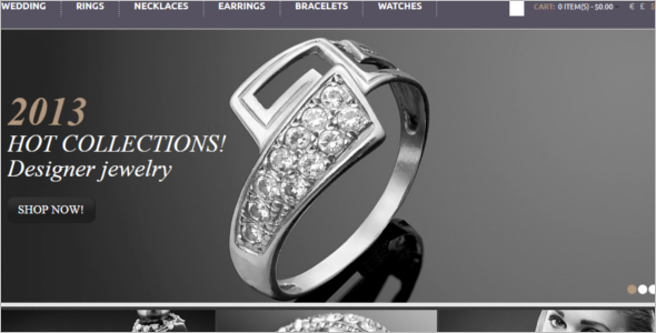 15+ Jewelry Ecommerce Website Templates Free & Premium Themes