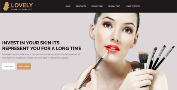 32+ Cosmetics Website Templates Free & Premium Themes