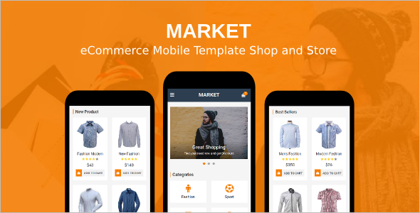 25+ Mobile Ecommerce HTML Templates Free & Premium Themes