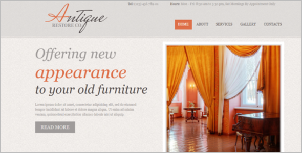 26+ Furniture HTML Website Templates Free & Premium Themes