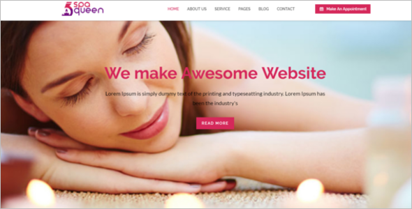 58+ Salon Website Templates Free & Premium Themes