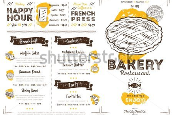 30+ Bakery Menu Templates Free Designs, Ideas, Samples