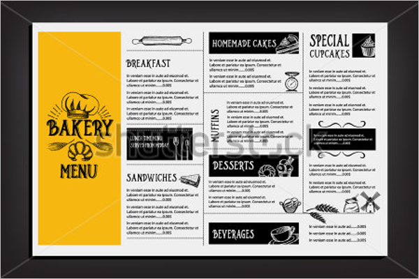 30+ Bakery Menu Templates Free Designs, Ideas, Samples