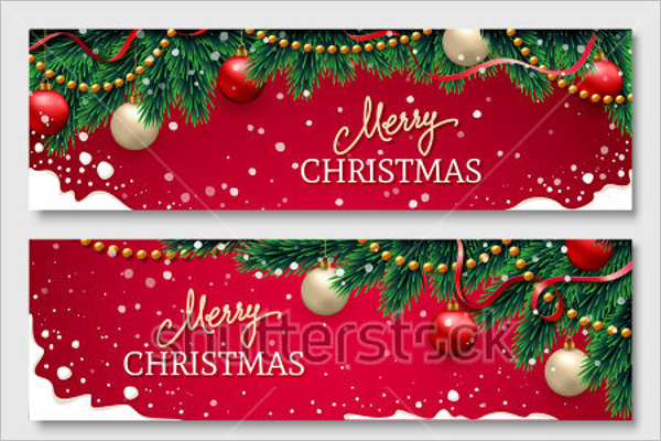 50+ Christmas Banner Design Templates Free Printable Ideas