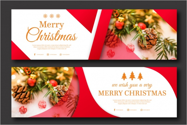 50+ Christmas Banner Design Templates Free Printable Ideas