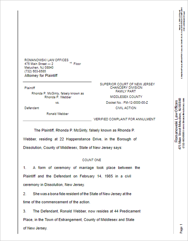 107+ Free Divorce Papers Templates PDF, Samples, Examples