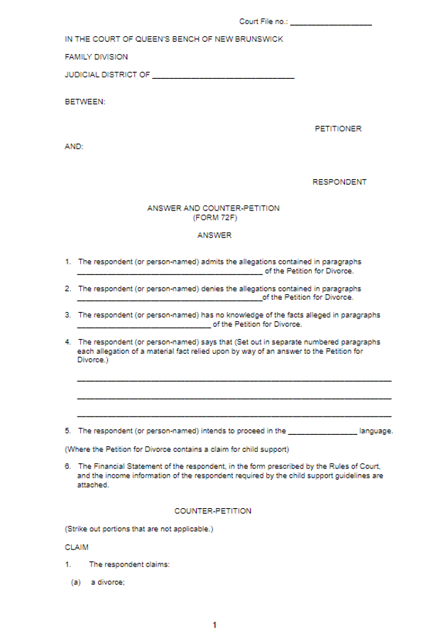 107+ Free Divorce Papers Templates PDF, Samples, Examples