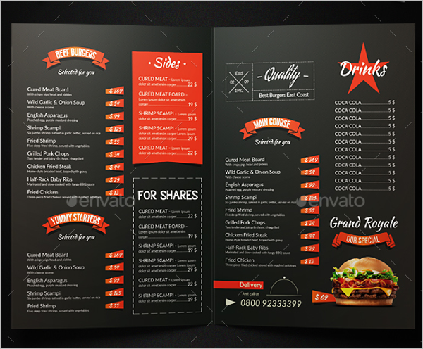 25+ BBQ Menu Templates Free PSD, Word Design Ideas