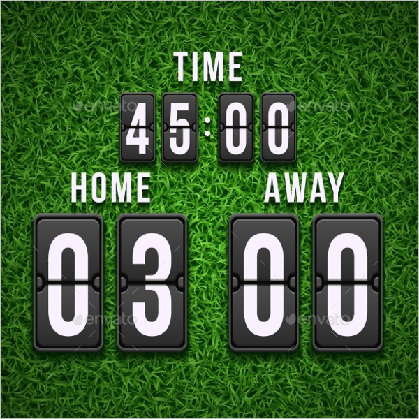 65+ Scoreboard Templates Free PSD, Word, Excel, PPT Formats