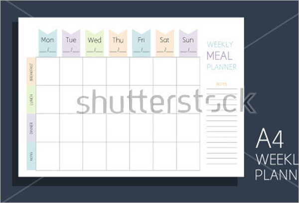 10+ Menu Calendar Templates Free Printable Sample Menus