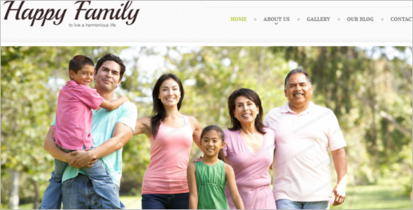 20+ Family Website Templates Free & Premium Themes