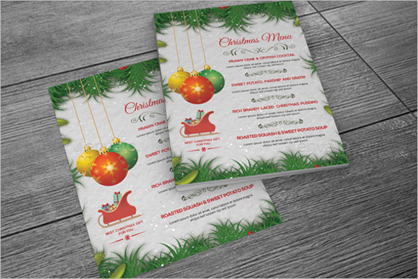 20+ Holiday Menu Templates Free Word, PSD Menu Designs