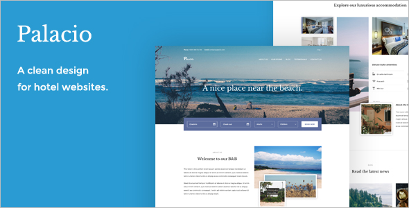 40+ Best Hotel Website Templates Free & Premium Themes