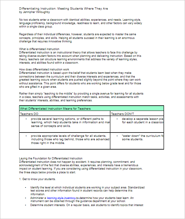 20+ Free Work Instruction Templates Word, Excel, PDF Samples