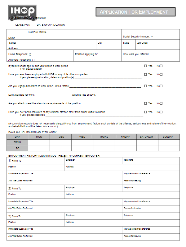 30+ Application Form Templates Free Word, Excel, PDF Examples