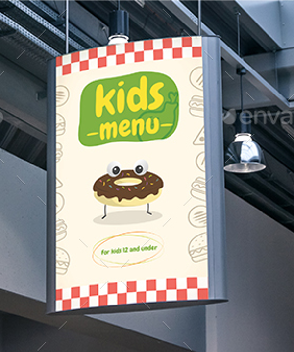 25+ Kids Menu Templates Free Design Ideas | Creativetemplate