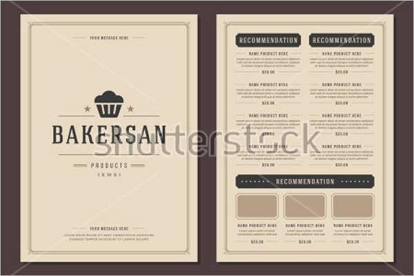 30+ Bakery Menu Templates Free Designs, Ideas, Samples