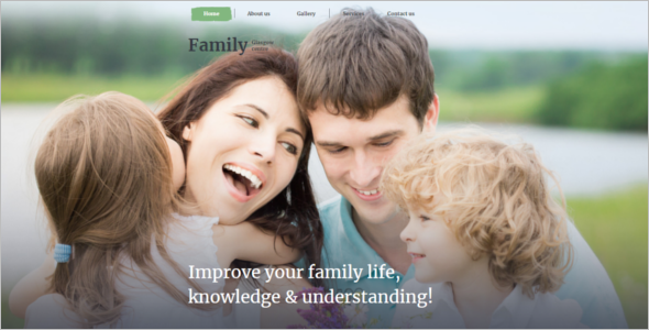 20+ Family Website Templates Free & Premium Themes