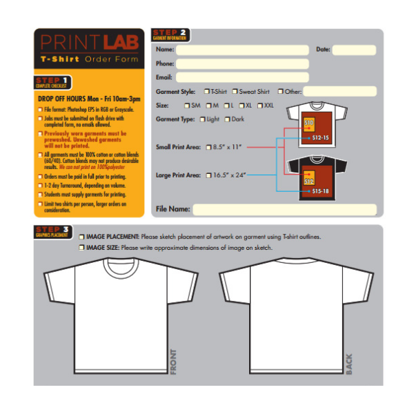 24+ T-Shirt Order Form Templates Free Word, PDF, Excel Documents