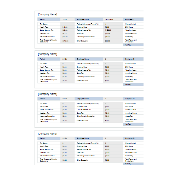 Streamline Your Payroll Process with Our Customizable Templates