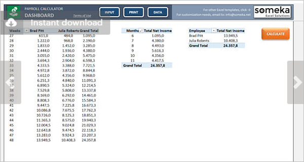 Streamline Your Payroll Process with Our Customizable Templates