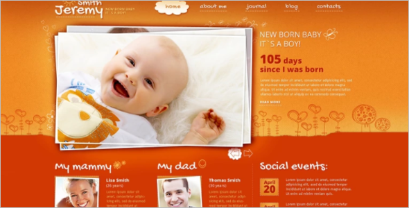20+ Family Website Templates Free & Premium Themes