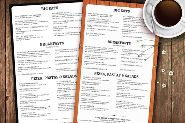 20+ Take Out Menu Templates Free Word, Designs, Samples