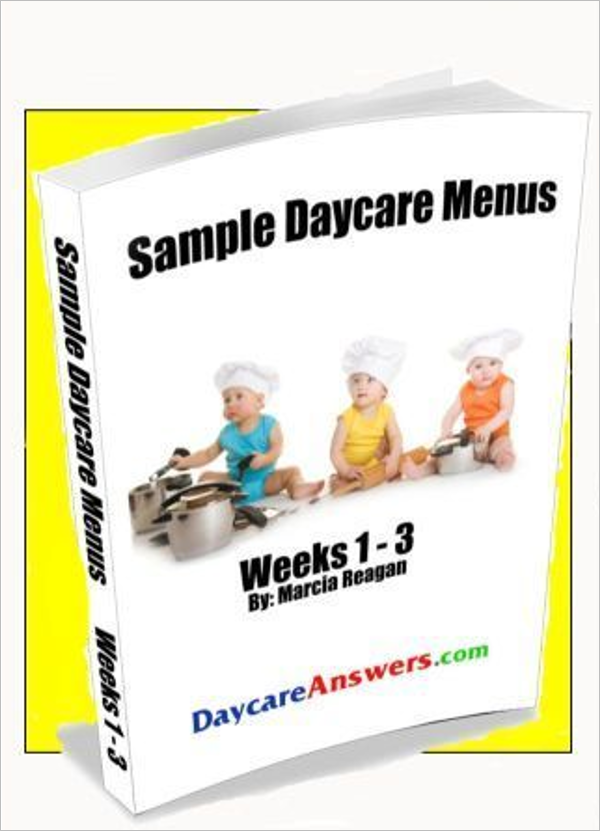 15+ Daycare Menu Templates Free Ideas, Samples, Examples