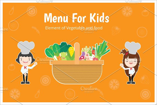 25+ Kids Menu Templates Free Design Ideas | Creativetemplate