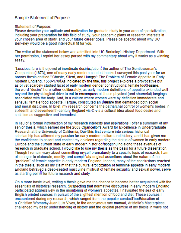 26+ Personal Statement Templates Free PDF, Word, Samples, Examples