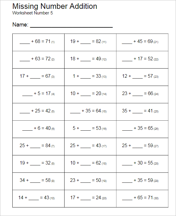 20+ Worksheet Templates Free Word, Excel, PDF Formats