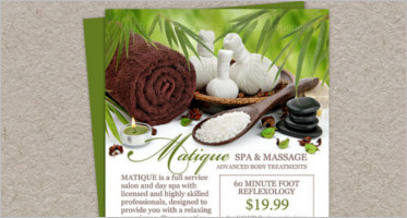 Spa Menu Templates Free Design Ideas | Creativetemplate