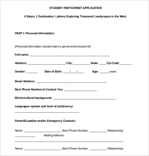 20+ College Admission Form Templates Free Word, PDF, Sample Format