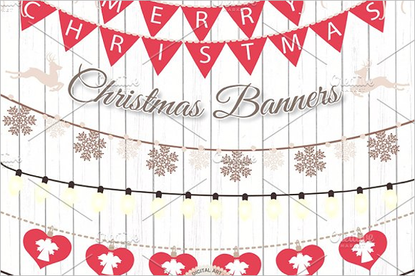 50+ Christmas Banner Design Templates Free Printable Ideas