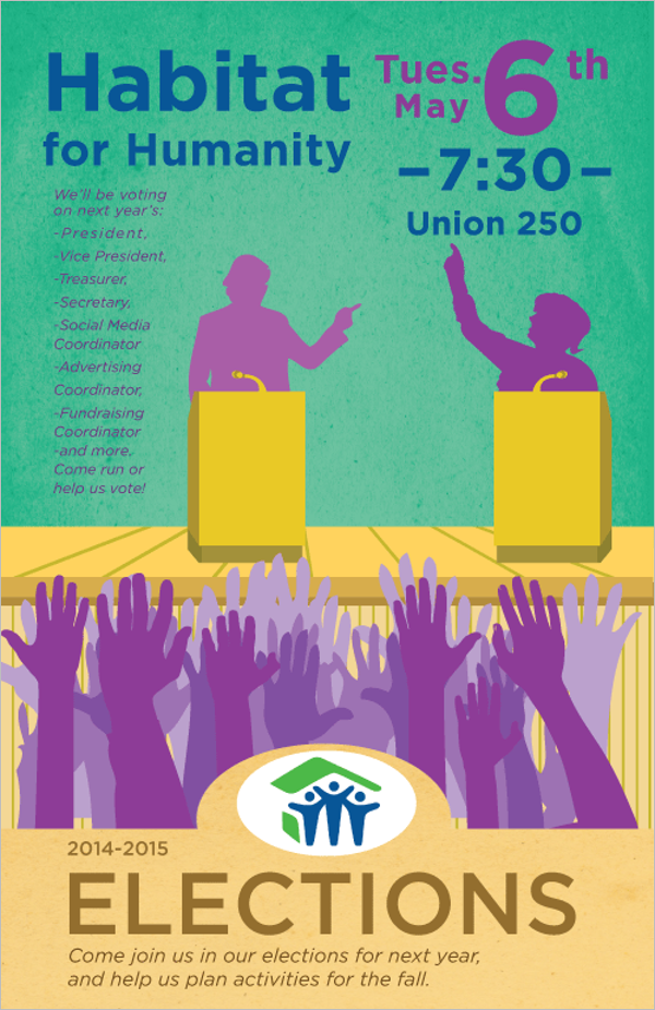 32+ Election Poster Templates Free Word, PSD Formats