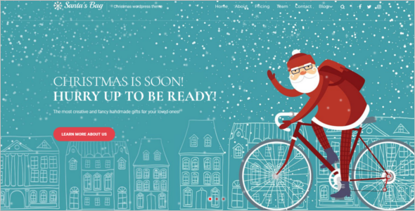 26+ HTML Christmas Website Templates Free Website Themes