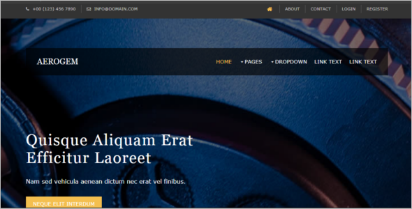 21+ Free HTML5 Templates Free Website Templates