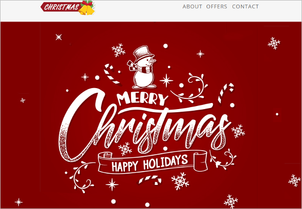 26+ HTML Christmas Website Templates Free Website Themes