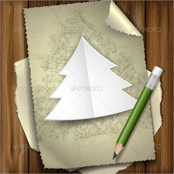 30+ Free Christmas Tree Drawings | Creative Template