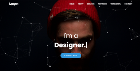 46+ Best Personal Website Templates Free Themes | Creativetemplate