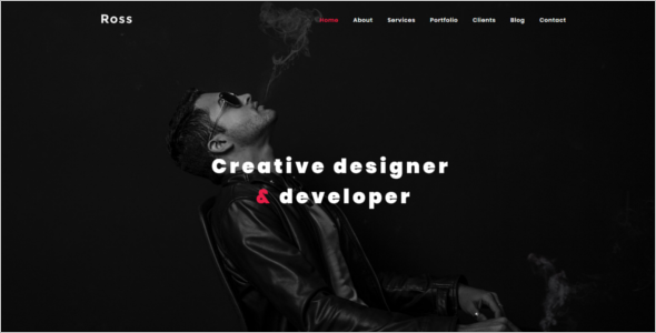 40+ Responsive Portfolio Website Templates Free Themes