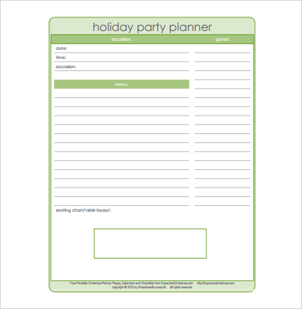 21+ Free Party Planning Templates PDF, Excel, Word Example Ideas