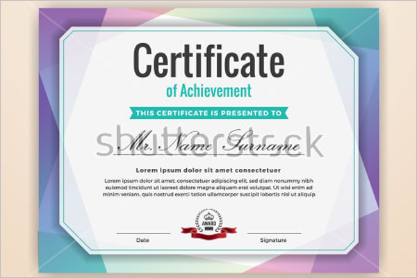 25+ Sample Academic Certificate Templates Free Word Formats